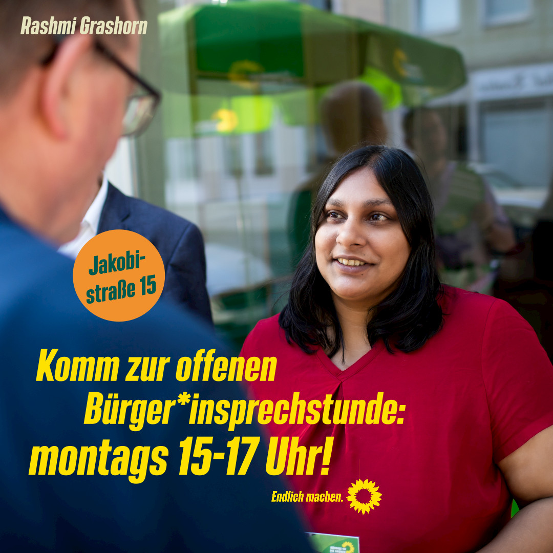 Sprechstunde – Rashmi Grashorn
